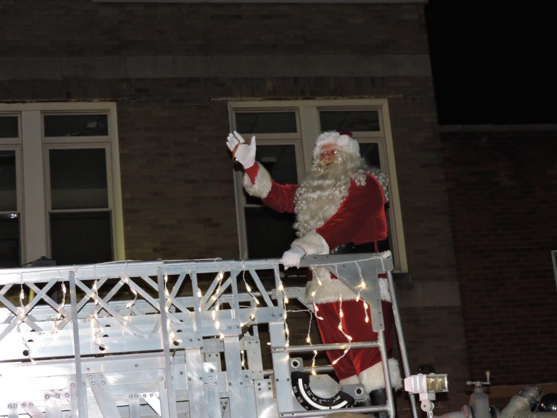Santa visits Ferry during parade | News, Sports, Jobs - The Times Leader